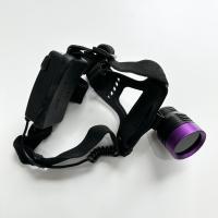 China DG-3101S Adjustable UV Headlamp with 365 nm UV-A LED and 10000μW/cm² Intensity for Hands-Free Inspection for sale