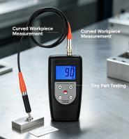 China TG‑2200CF Portable Coating Thickness Gauge 0.1μm Resolution Single Continuous Measurement Galvanized Paint Enamel Tester for sale