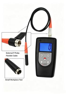 China TG‑2200CF Magnetic Induction Micro Coating Thickness Meter for Curved and Tiny Workpieces 0‑200μm for sale