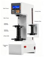 China HBE‑3000A Electronic Brinell Hardness Tester 10‑level Test Force with Emergency Stop Device CE Standard for Alloy Soft Metal Non‑metallic Material Hardness Measurement for sale