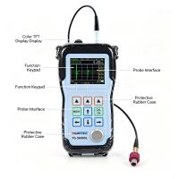 China TG-5600DL Single & Dual Element Ultrasonic Thickness Gauge Color Screen A-Scan B-Scan 0.001mm High Precision Metal Thickness Tester for sale