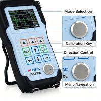 China TG-5600DL Single & Dual Element Ultrasonic Thickness Gauge Color Screen A-Scan B-Scan 0.001mm High Precision Metal Thickness Tester for sale