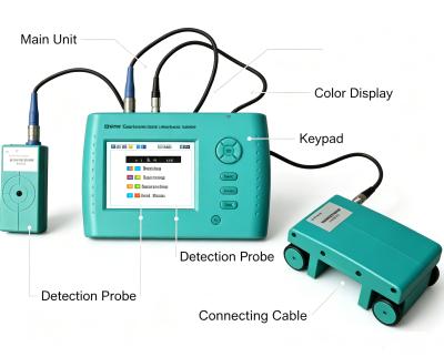 China HPT50(+) Portable Concrete Rebar Scanner Single Probe Rebar Diameter Estimation Cable Pipe Locator With Report Printing Function for sale
