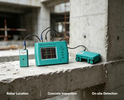China HPT50(+) Reinforcement Position Tester 180mm Max Depth Concrete Rebar Locator Rebar Cover Thickness Detector for Construction NDT Test for sale