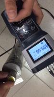 China High Precision 0.001mm Resolution Ultrasonic Thickness Gauge with Thru-Paint Measurement for sale