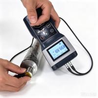 China High Precision Ultrasonic Thickness Gauge with Thru-Paint Measurement and Bluetooth Interface for sale