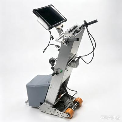 China HMLF-2020 Tank Bottom Plate Magnetic Leakage Scanner with 192 MLF Hall Coil Probes and 64 LMA Hall Probes for 9 sqm/min Detection Efficiency for sale