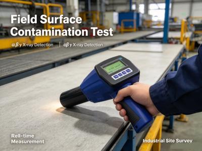 China FJ1210(φ50) Digital Surface Contamination Monitor, Alpha Beta Gamma X‑Ray Radiation Detector For Nuclear Industry Site Survey for sale