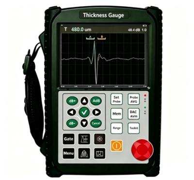 China TG-5720 Ultrasonic Thickness Gauge Measure the Thickness of Material Such as Artificial Marble for sale