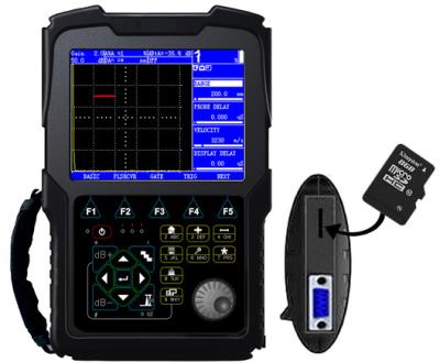 China Ultrasonic Full Wave Ndt Flaw Detector 10 Detection Channel for sale