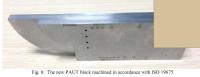 China PAUT Phased Array Radius Calibration Block with 63 SDH Holes for Ultrasonic Testing for sale