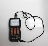 China 128x64 LCD Ultrasonic Wall Thickness Gauge 0.75-300mm Range with LED Backlight and RS232 Interface for sale