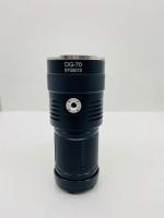 China HUATEC DG-70 9W Portable UV Lamp with 20000 μW/cm² Intensity and 5H Runtime for NDT Testing for sale