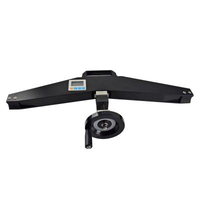 China HUATEC HRT-DS Wire Rope Tension Meter 20KN-200KN Capacity for Φ6mm-Φ40mm Ropes for sale