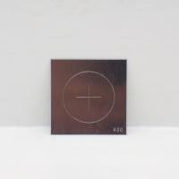 China CX-430 MPI Artificial Defect Test Piece with Circle & Cross Defects for sale