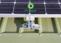China Anodized Aluminum Material Solar Panel Roof Mounting Systems Complete Set Design for sale