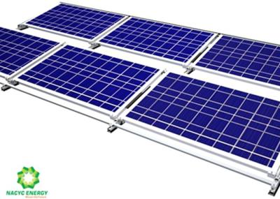 China 1.5KN/sqm Snow Load Anodized Aluminum Solar Roof Brackets for sale