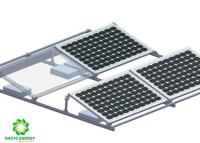 China Aluminum Custom Solar Panel Mounting Brackets Support and Fix PV Panels for sale