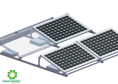 China Aluminum Custom Solar Panel Mounting Brackets Support and Fix PV Panels for sale