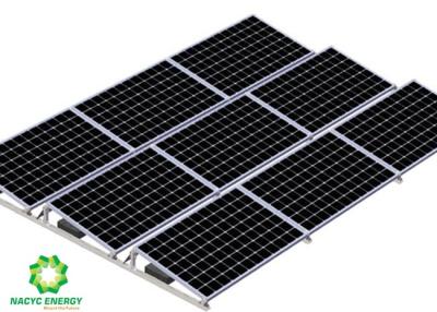 China Flexible Ballasted Ballast Solar System Solar Mounting Bracket With Wind Deflector for sale