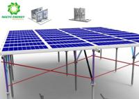 China Premium Solar Ground Mount Solar Racking Systems Pre-assembled Solar On Grid PV Energy Solar Ground Mount Kits for sale