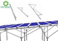 China Aluminum Bracket  Support  photovoltaic energy	 Ground Mount Solar Racking Systems off grid   solar energy on grid for sale
