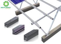China Aluminum PV Carport Waterproof Solar Carport Structures Solar Power System for sale