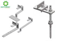 China Home Rooftop Solar Mounting Systems Flexible Solar Racking Roof Hooks Innovative Design for sale
