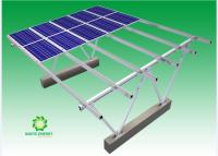 China Water Proof Carport Solar Systems / PV Racking System Corrosion Protection for sale