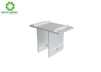 China Aluminum Solar Panel Mounting System Support Structure Ground Mount Screw    Solar Off Grid System  Rail Clamp for sale
