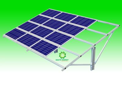 China AL 6005-T5 Aluminum Solar PV Mounting Systems Hot Dip Galvanized Steel for sale
