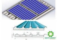 China Metal Roof Solar Mounting  Modules support Structure 20kw Solar Panel System  Pole Mount Solar Panel  Flat Roof Rack for sale