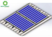 China Metal Roof Solar Mounting Anodized Aluminum Structure Solar Bracket PV Mounting Brackets / Flat Roof PV Mounting Systems for sale