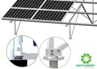 China Anodized Aluminum Ground Solar Racking Systems Framed PV Module Easy Installation for sale