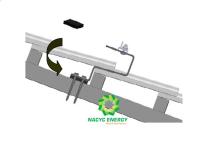China Metal Roof Solar PV Mounting Systems Hook High Performance Support Solar Modules for sale