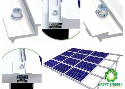 China Professional Anodized Aluminum Solar Panel Mounting System Hot - Dipped Screw Piles for sale