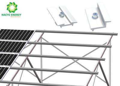 China High Flexibility Anodized Ground Mount Solar Racking Systems Reasonable Design for sale