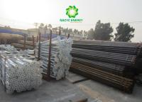 China Pole Anchor Type Solar Ground Screws Hot Dipped Galvanized Surface For Sheds for sale