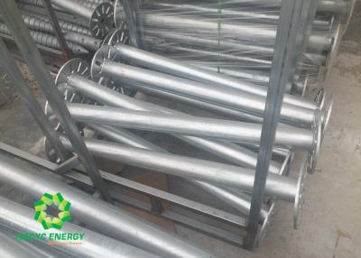 China 1600mm 1800mm Solar Ground Screws Pole Anchor Hot Dip Galvanized for sale