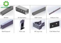 China Exclusive Anodized Ground PV Mounting Brackets Ground Solar Mounting Structure for sale