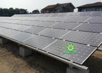 China Anti - Rust Ground Mount Solar Racking Systems With 10 Years Warranty for sale