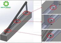 China TOP Aluminum Flat Roof Solar Mounting System  Bracket home power system   for solar energy         solar home system for sale