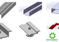 China Aluminum Bracket   Flat Roof Solar Power Mounting SystemLighting System      Mounting Bracket Panel Solar for sale
