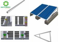 China Engineered Design Flat Roof Solar Mounting System / Solar PV Flat Roof Mounting Systems for sale