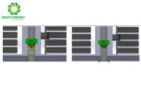 China Engineered Design Flat Roof Solar Mounting System / Solar PV Flat Roof Mounting Systems for sale