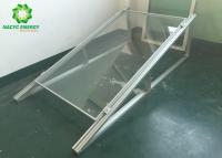 China Anodized Aluminum Versatile Flat Roof Solar Mounting System Fast And Easy Installation for sale