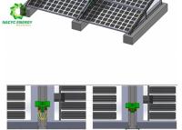 China Flat Roof Solar Mounting System Home Light   Support Module Hold  Roof Solar Panel   Solar Panel Flat Roof for sale