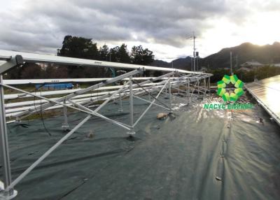 China Commercial Aluminium Solar Panel Mounting System , Solar PV Ground Mount Systems for sale