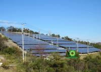 China Commercial Aluminium Solar Panel Mounting System , Solar PV Ground Mount Systems for sale