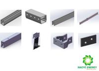 China Solar Ground Mount System Panel Module Structure    Solar Power Plant For Large Scale Industry    Pv     Solar Sets for sale